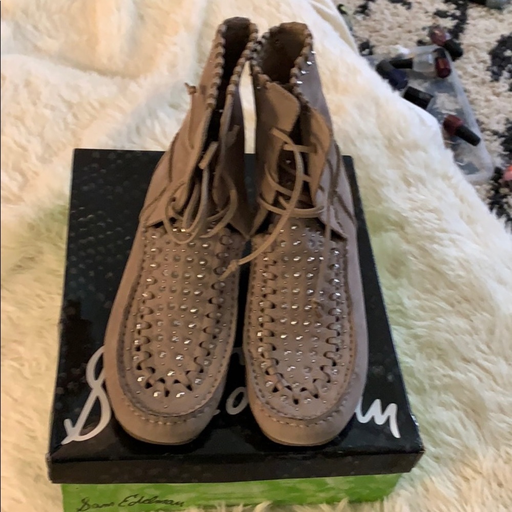 Sam Edelman Booties Katelyn Putty - Gem